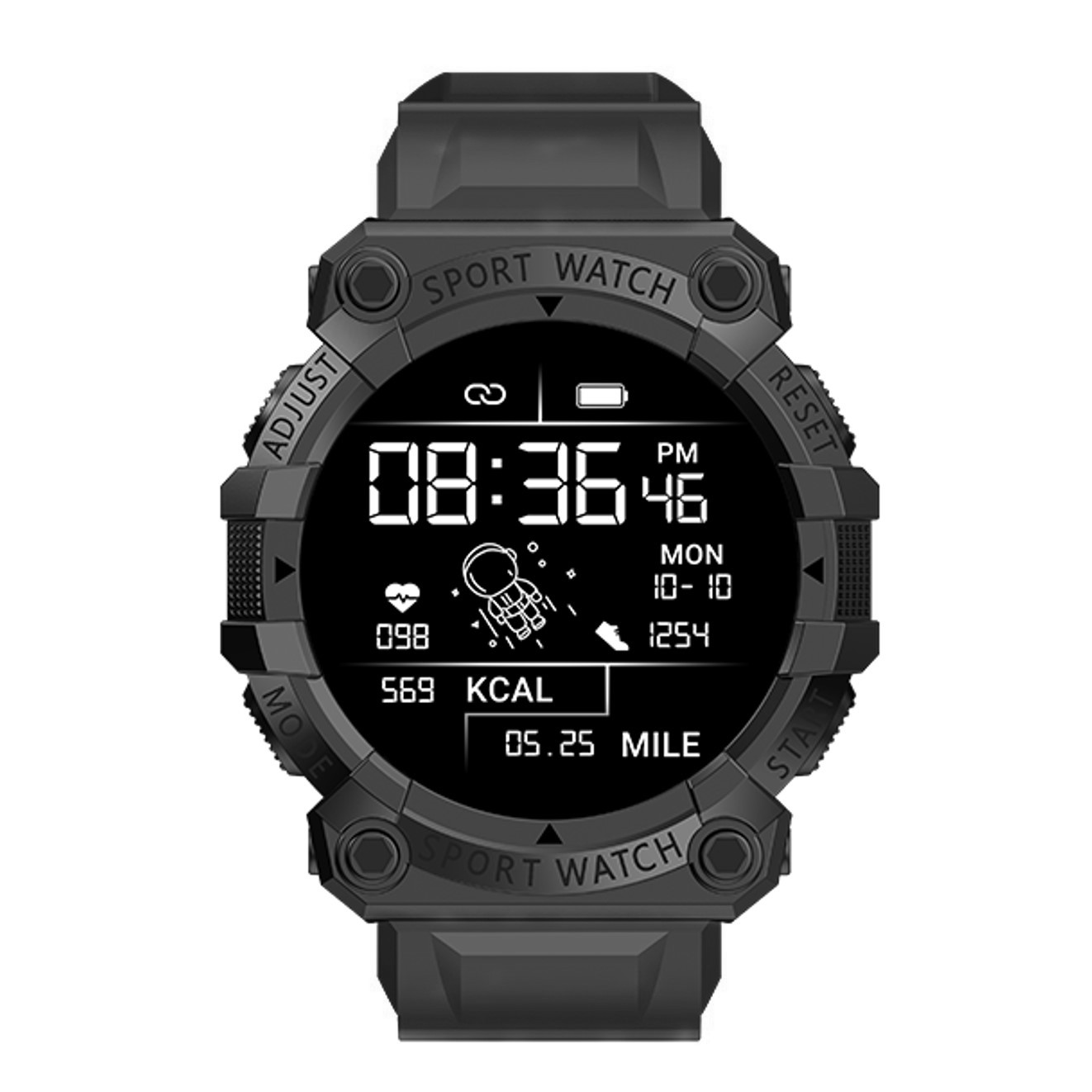 Reloj inteligente FD68S para hombre y mujer, pulsera inteligente con ...
